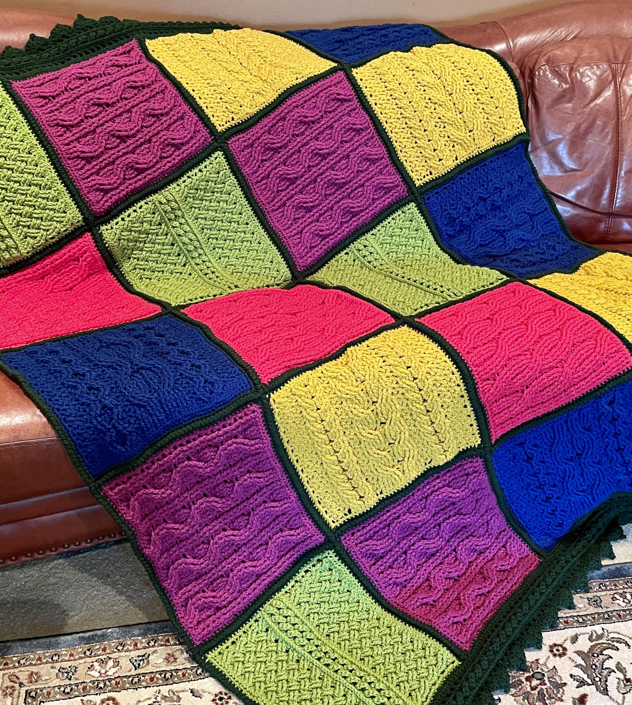 Bonnie's MYSTERY Crochet Along Throw 2021 - Yarn.com