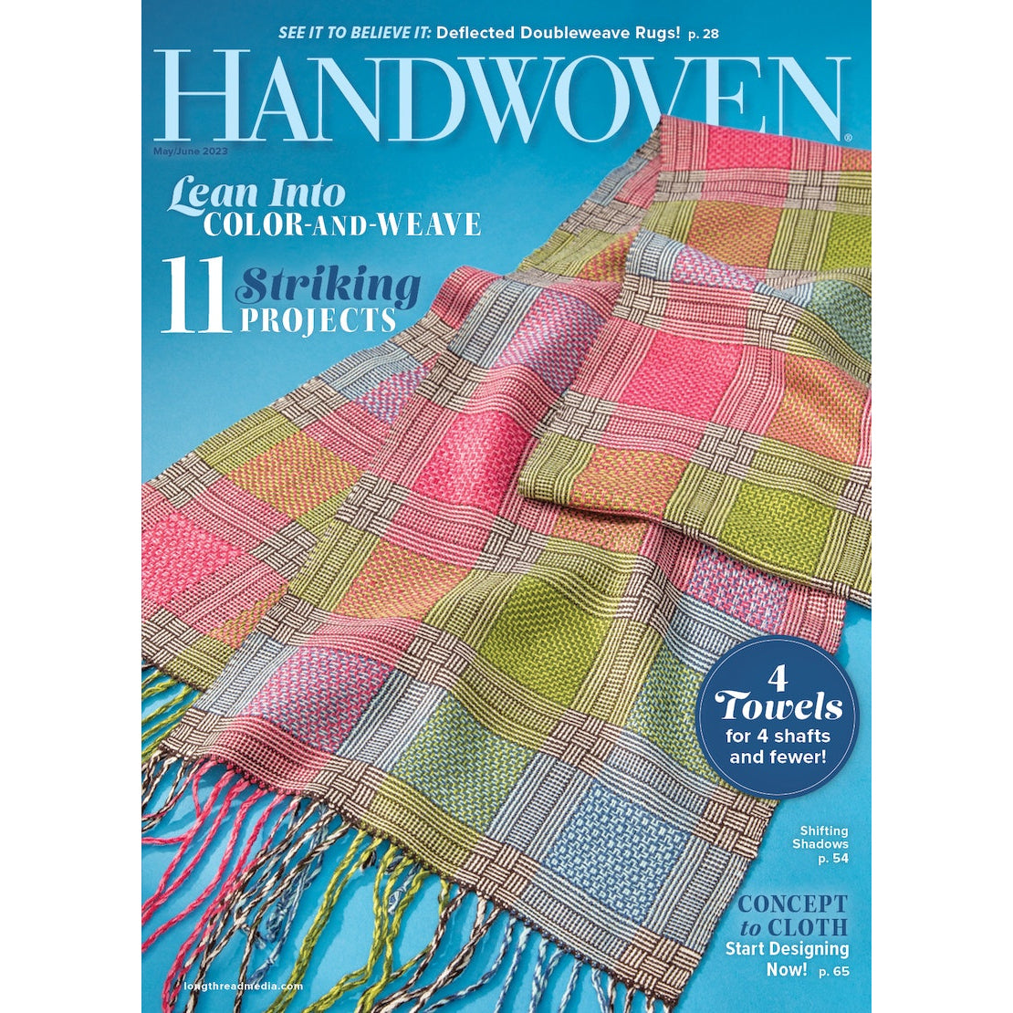 Handwoven Magazine May/June 2023 - Yarn.com